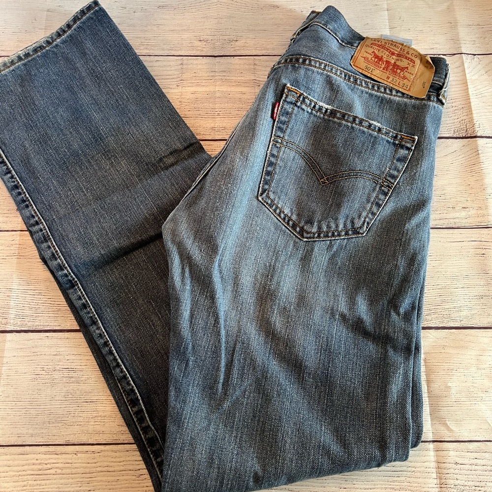 Levi’s Button Fly 501 Jeans - Gem